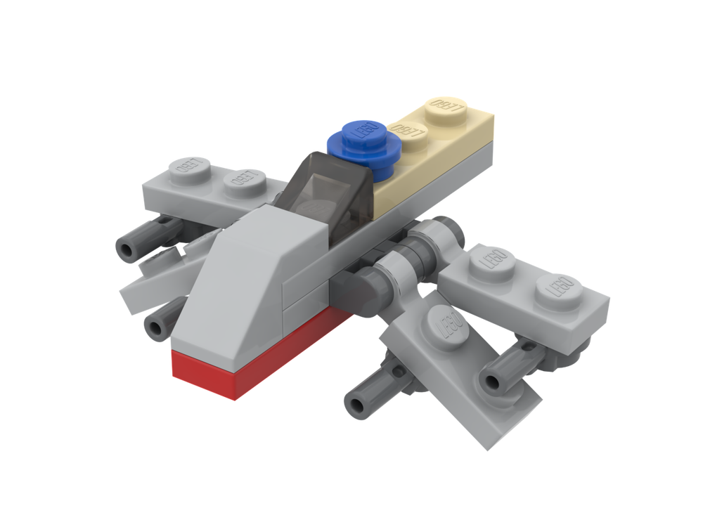 LEGO MOC 75395 Day 1 : Starfighter #2 by Berth | Rebrickable - Build ...