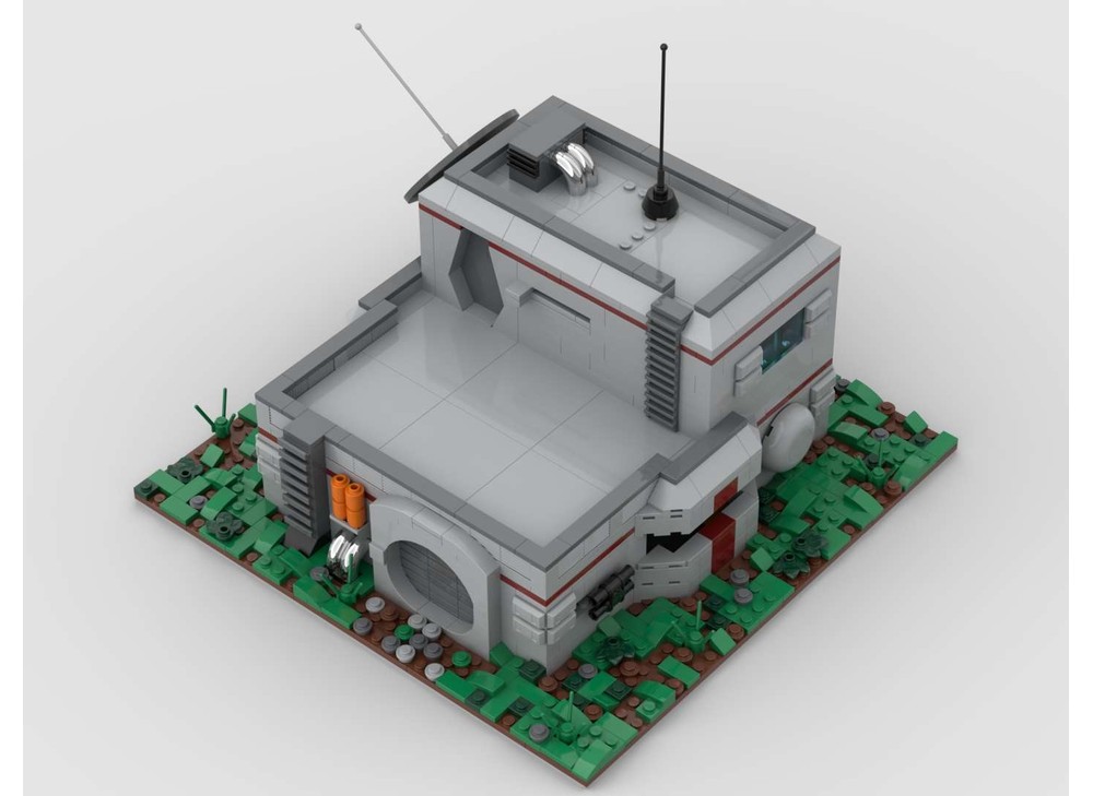 Lego Moc Old Republic Outpost By Rmc1138 Rebrickable Build With Lego
