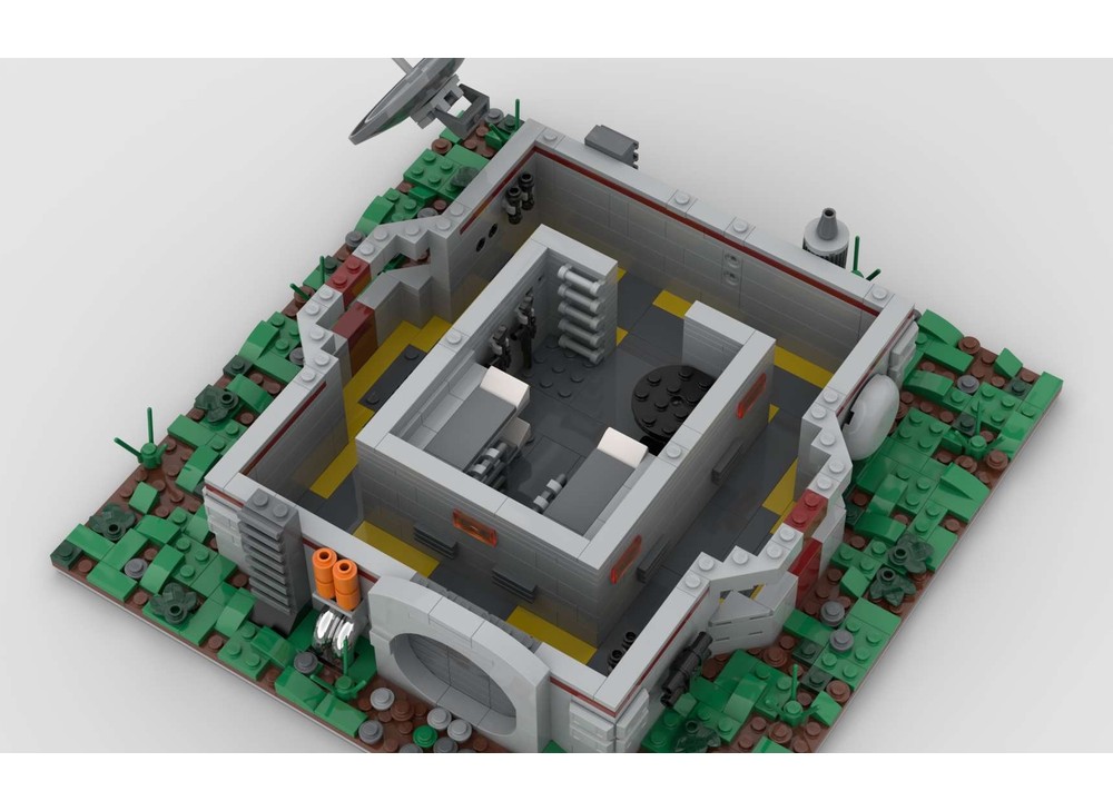 Lego Moc Old Republic Outpost By Rmc1138 Rebrickable Build With Lego