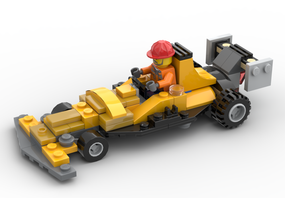 LEGO MOC 60198 Formula Racer by crazy8ron | Rebrickable - Build with LEGO