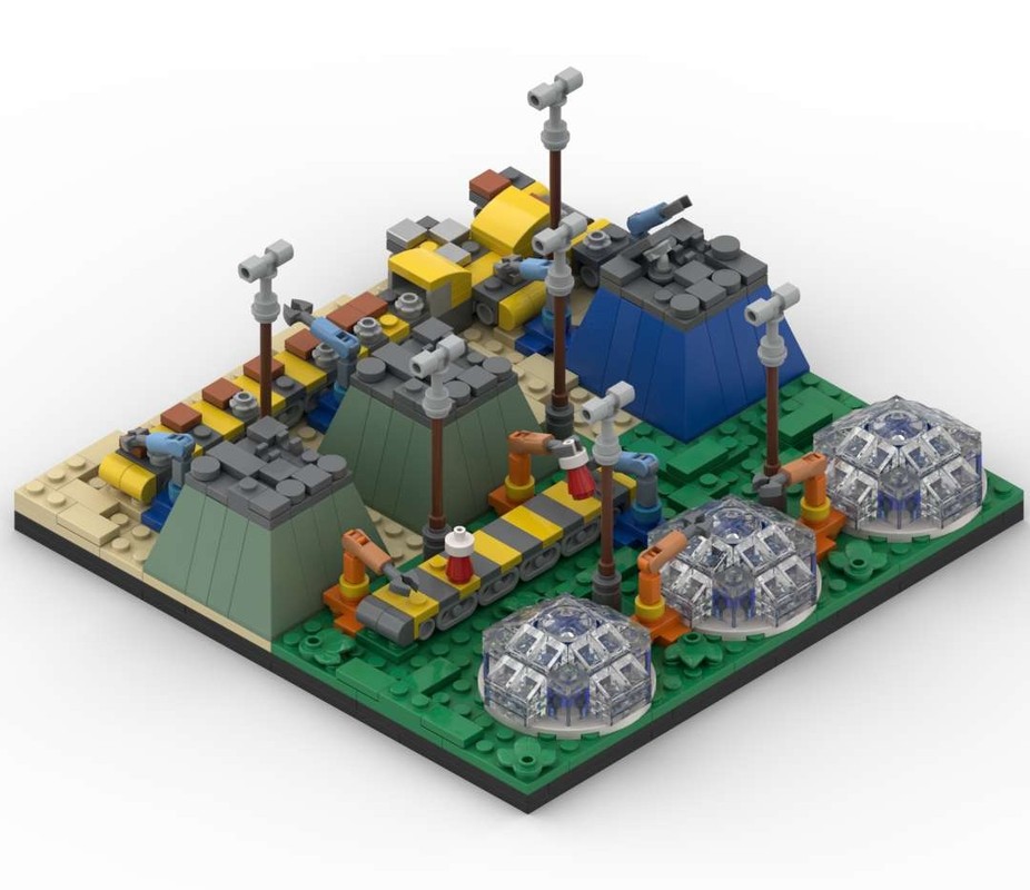 LEGO MOC Factorio Red science by 2poky3 | Rebrickable - Build with LEGO