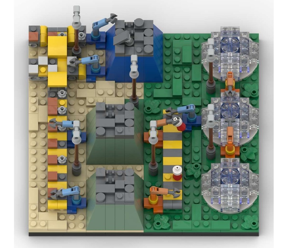 LEGO MOC Factorio Red science by 2poky3 | Rebrickable - Build with LEGO