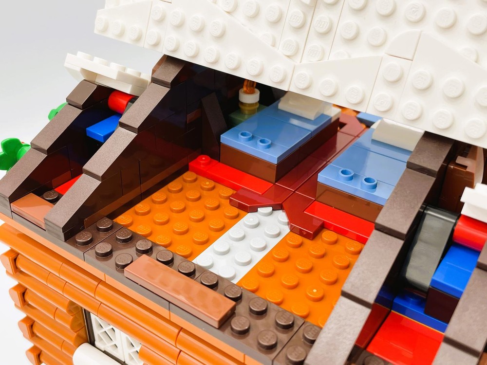 LEGO MOC Alpine Lodge Modular Alternate build of 2x10325 by re-bricked ...