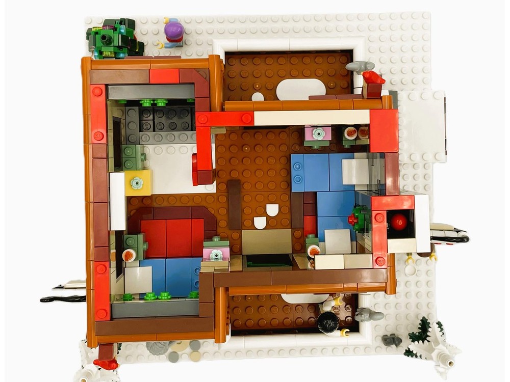 LEGO MOC Alpine Lodge Modular Alternate build of 2x10325 by re-bricked ...