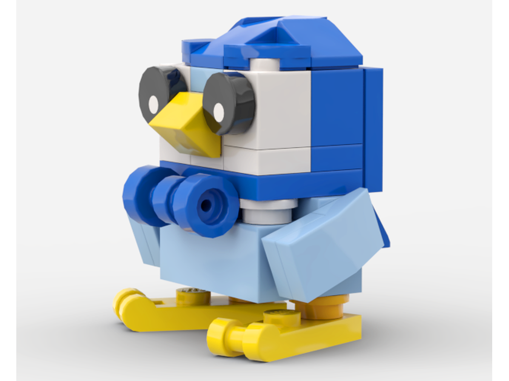 Lego Moc Piplup Pokemon By Agilinzzz Rebrickable Build With Lego