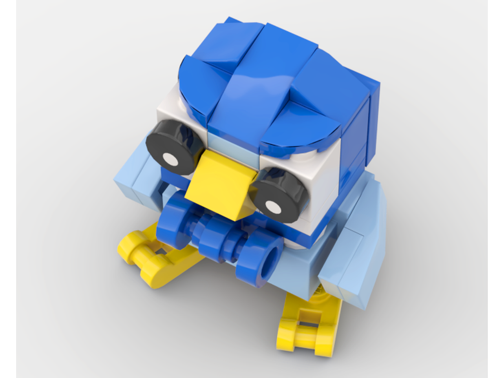 Lego Moc Piplup Pokemon By Agilinzzz Rebrickable Build With Lego