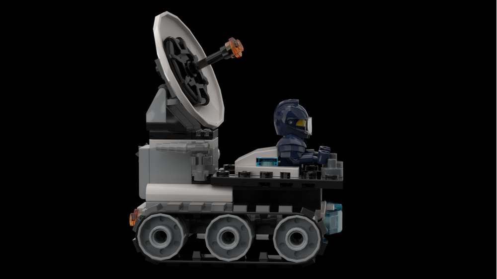 Lego Moc Asteroid Miners Asteroid Detector Moc By Watsonlego