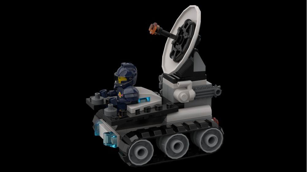 Lego Moc Asteroid Miners Asteroid Detector Moc By Watsonlego