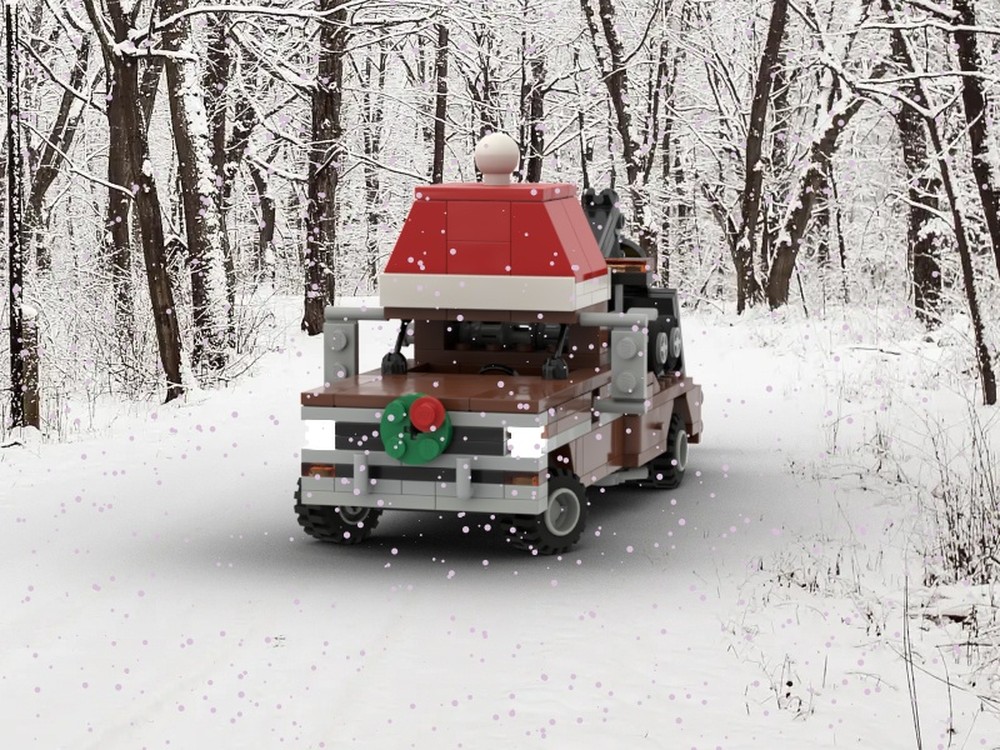 LEGO MOC-203549 1972 Ford F-350 and Holmes 440 Christmas Edition by N ...