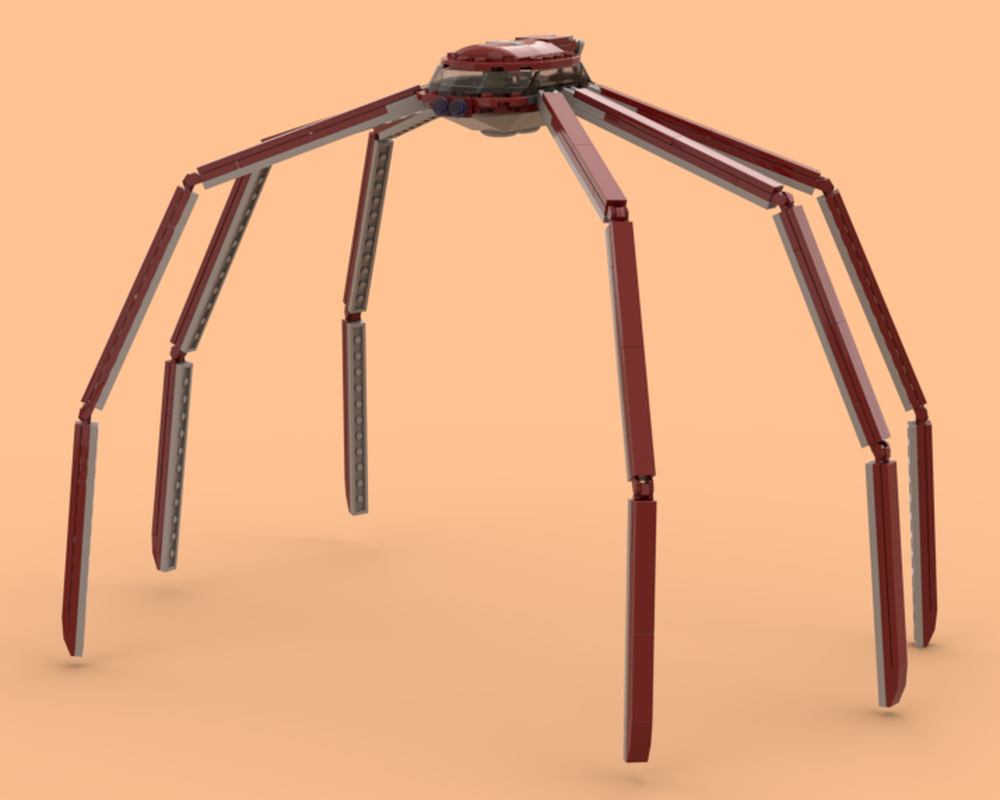 LEGO MOC Alien space walker by Smellybricks | Rebrickable - Build with LEGO