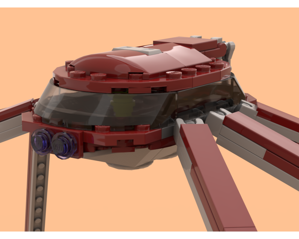 LEGO MOC Alien space walker by Smellybricks | Rebrickable - Build with LEGO