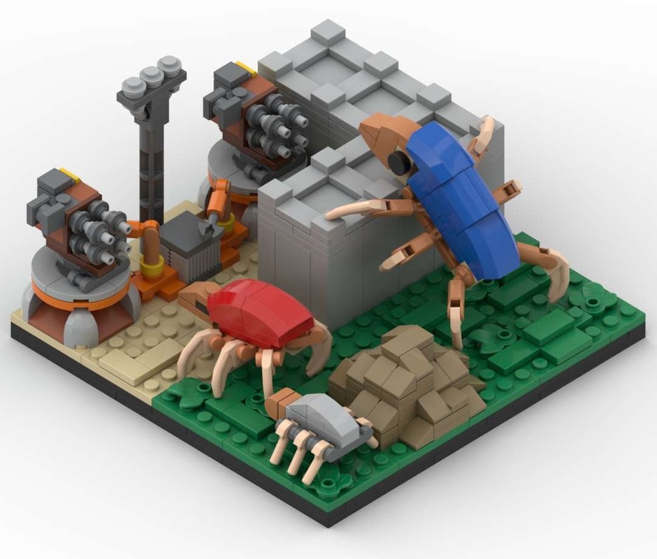 LEGO MOC Factorio Biters by 2poky3 | Rebrickable - Build with LEGO