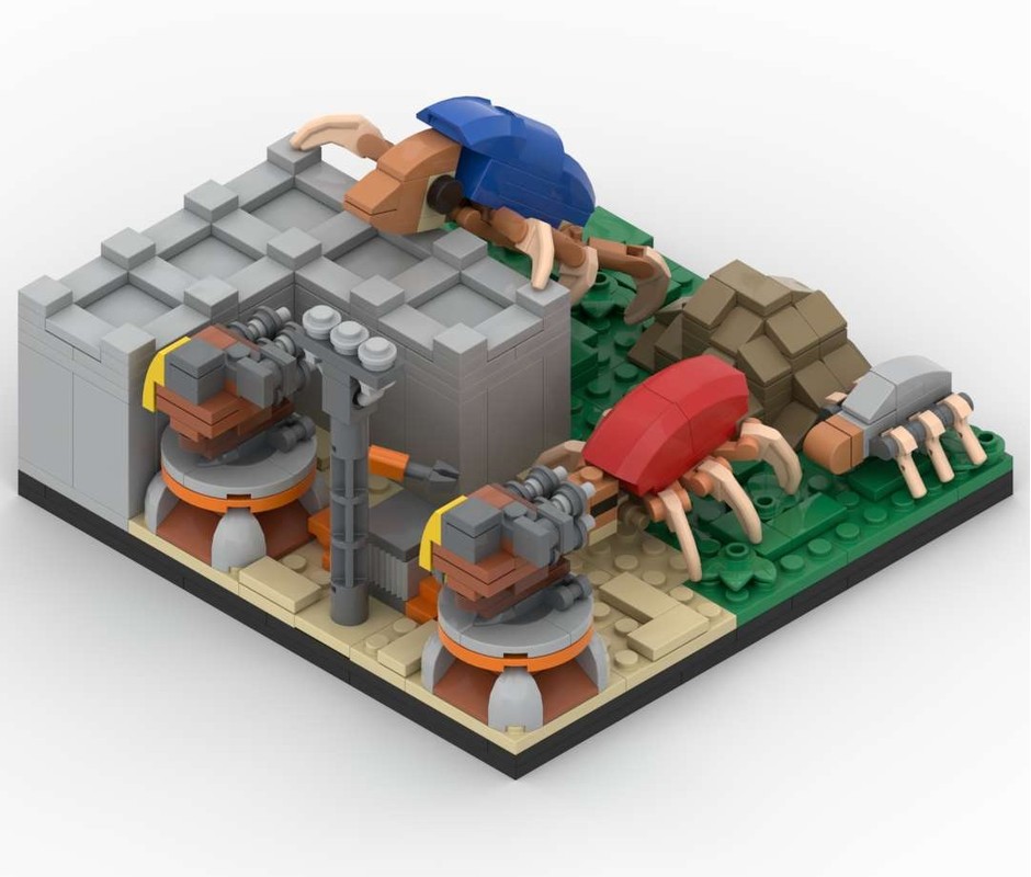 LEGO MOC Factorio Biters by 2poky3 | Rebrickable - Build with LEGO