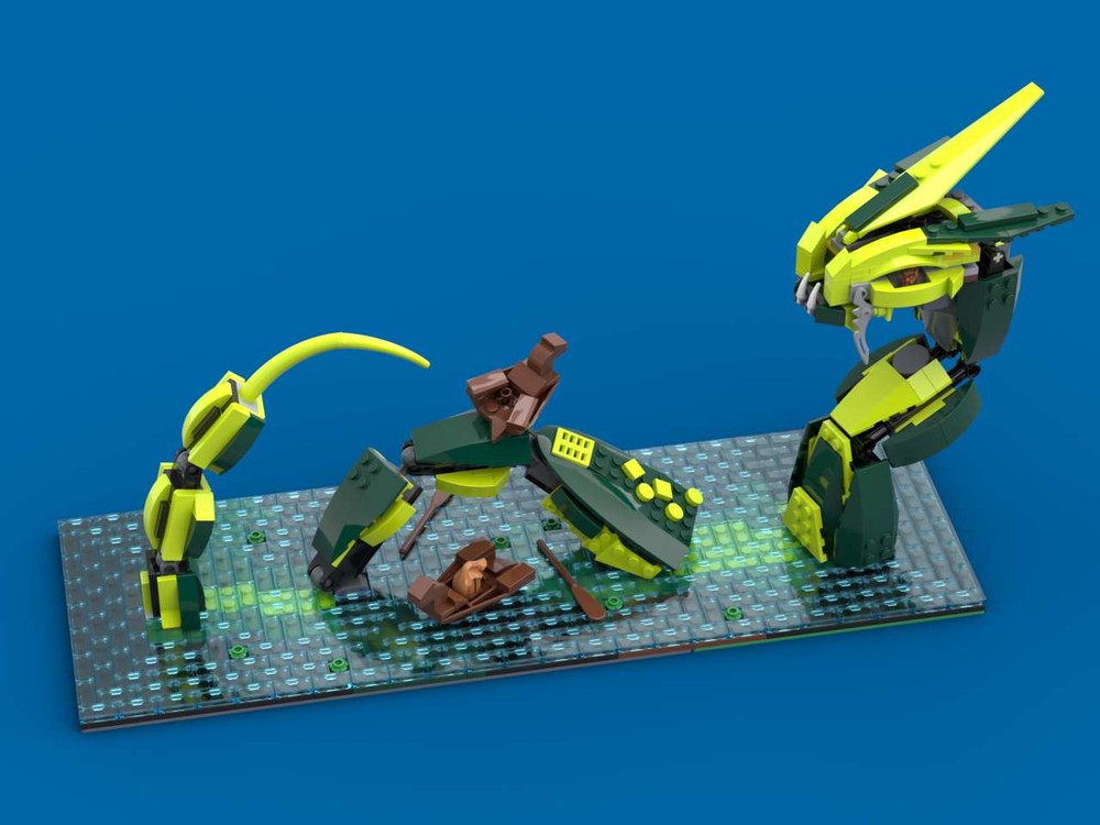 LEGO MOC Ninjago City - The Great Devourer by icedragonj | Rebrickable ...