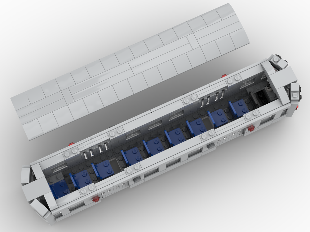 LEGO MOC-203572 CTA 2200 series: ”6-wide” by EMRE_04 | Rebrickable ...