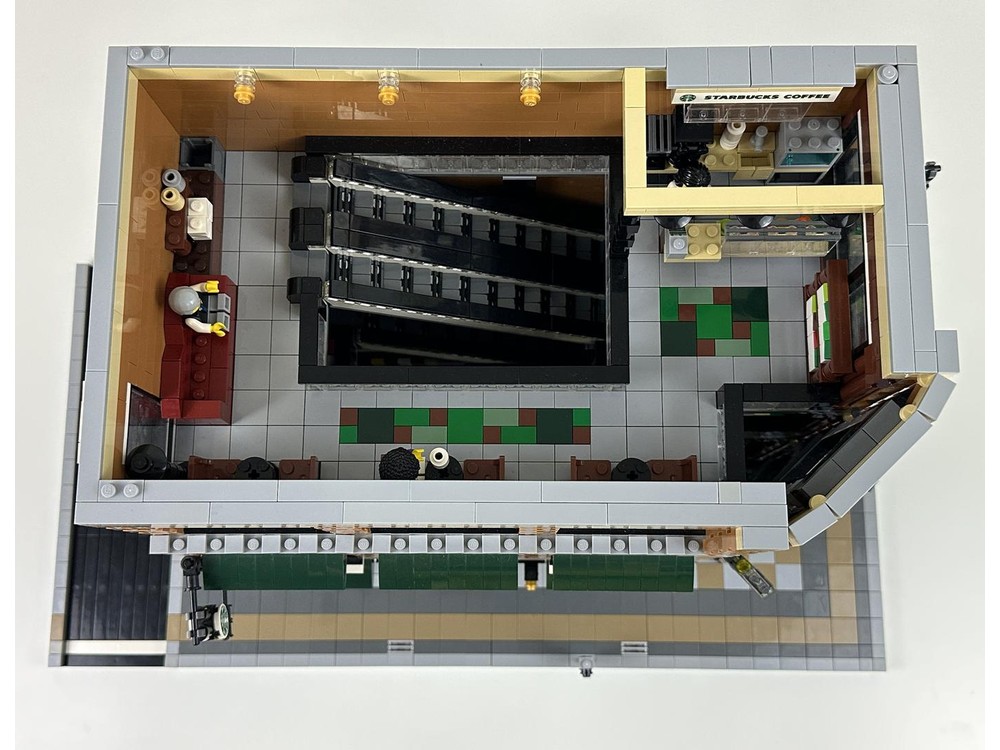 LEGO MOC Barnes and Noble and Starbucks Store by wooootles ...
