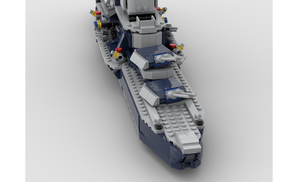 LEGO MOC 10265 - Battleship by KlintIsztvud | Rebrickable - Build with LEGO