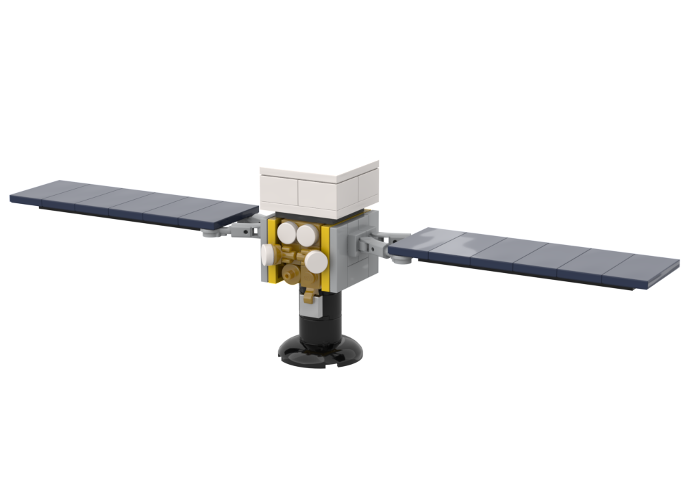 Lego Moc Fermi Gamma Ray Space Telescope By Orchardbuilds Rebrickable
