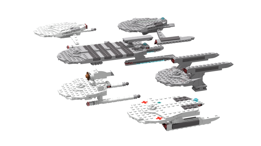 LEGO MOC Miranda-Class Variants Pack 2 (With Fan Designs!) by LegendAJ ...