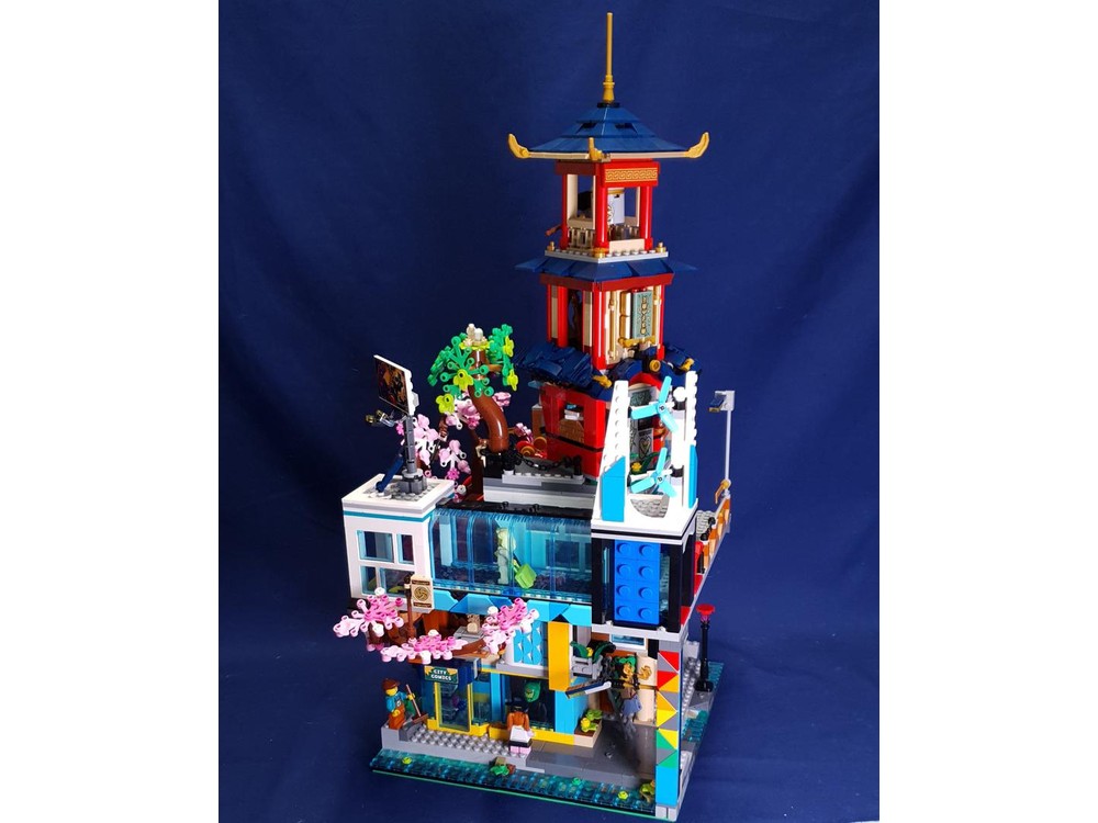 LEGO MOC Ninjago City Downtown Energy by icedragonj | Rebrickable ...
