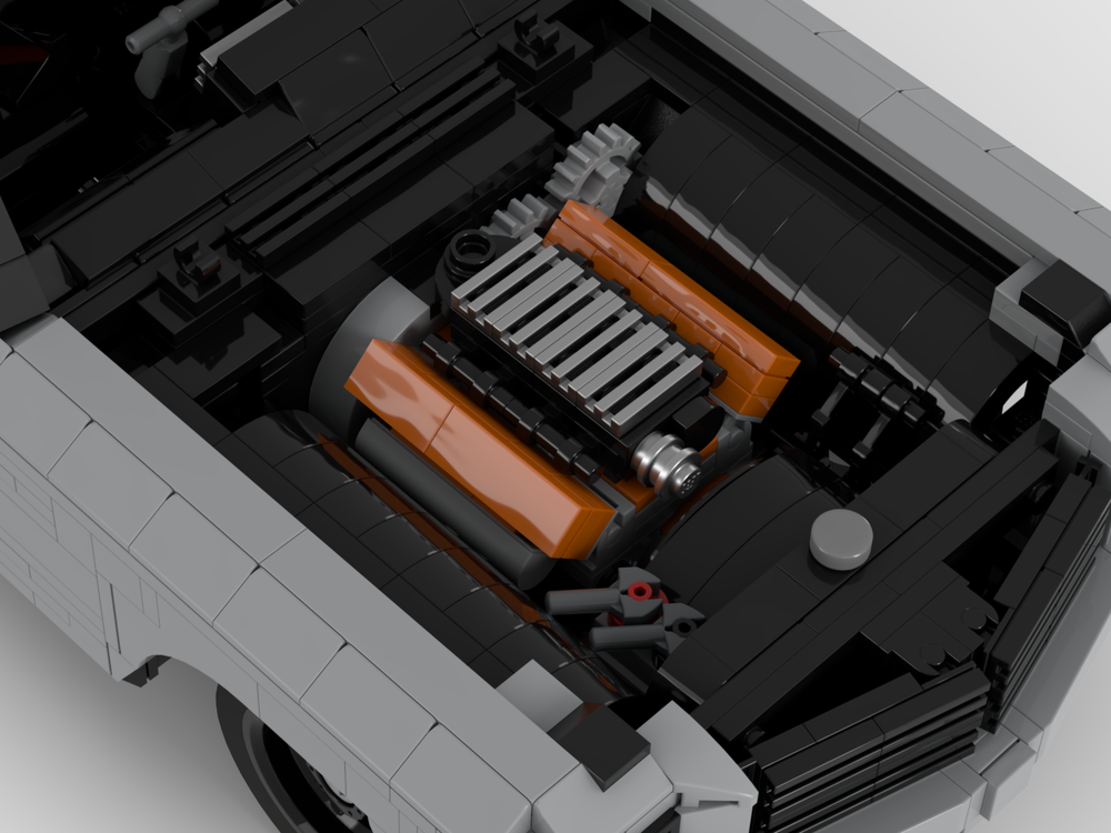 LEGO MOC Chevy Pro Street Dragster by Linse | Rebrickable - Build with LEGO