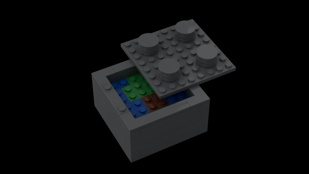 LEGO MOC Big Brick Puzzle by Just_A_Builder | Rebrickable - Build with LEGO