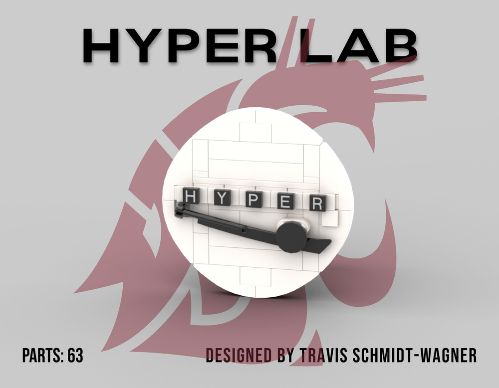 LEGO MOC Washington State University- Hyper Lab Logo by Camobricktape | Rebrickable - Build with ...