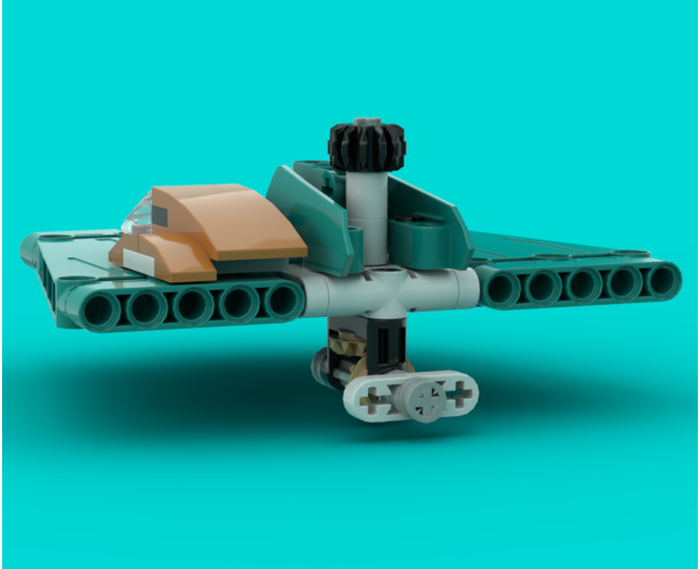 LEGO MOC Water Glider Boat by CarterTheCreator | Rebrickable - Build ...