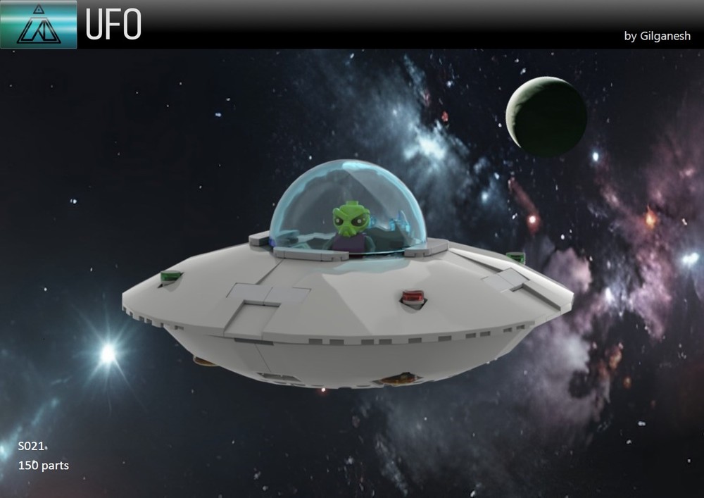 LEGO MOC UFO by Gilganesh | Rebrickable - Build with LEGO