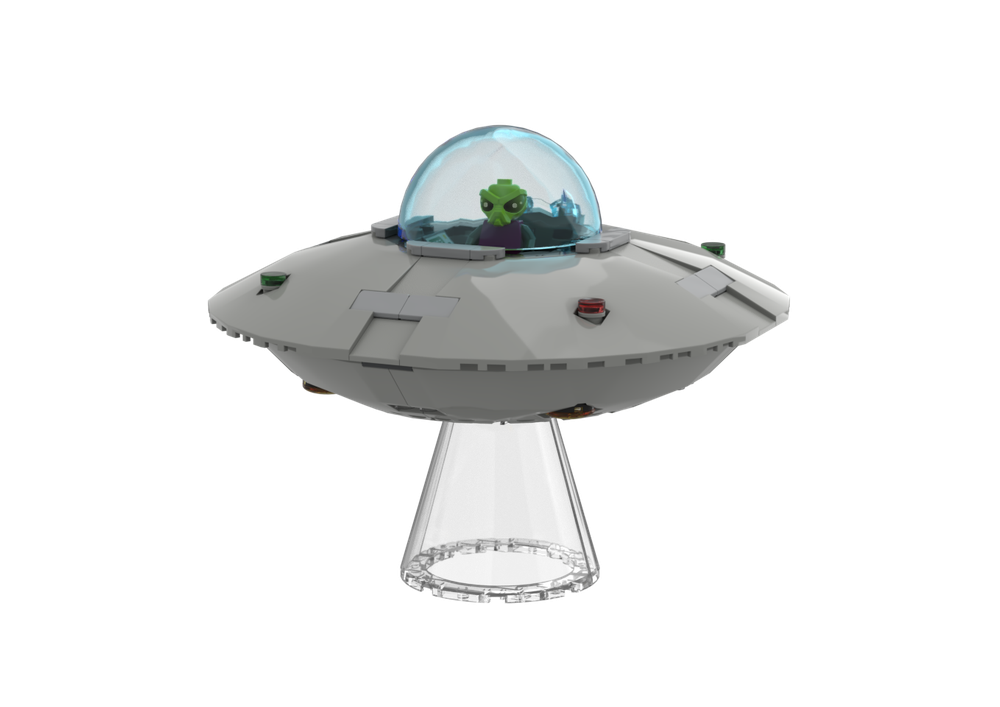 Lego Moc Ufo By Gilganesh Rebrickable Build With Lego