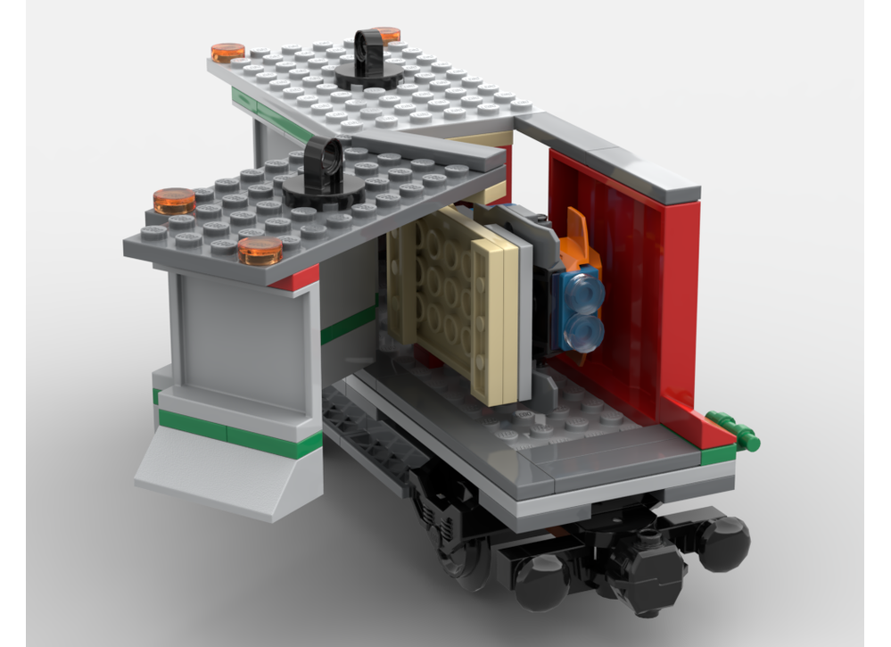 LEGO MOC 60198 Box Car by crazy8ron | Rebrickable - Build with LEGO