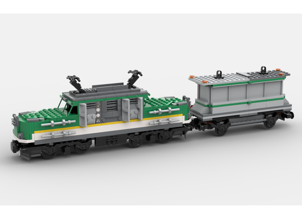 LEGO MOC 60198 Box Car by crazy8ron | Rebrickable - Build with LEGO