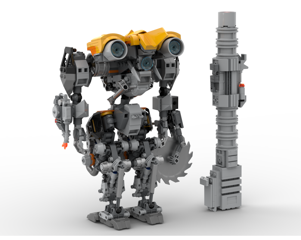 LEGO MOC MAD STOMP XT “BEE-STUNG” by SparrowLegs | Rebrickable - Build ...