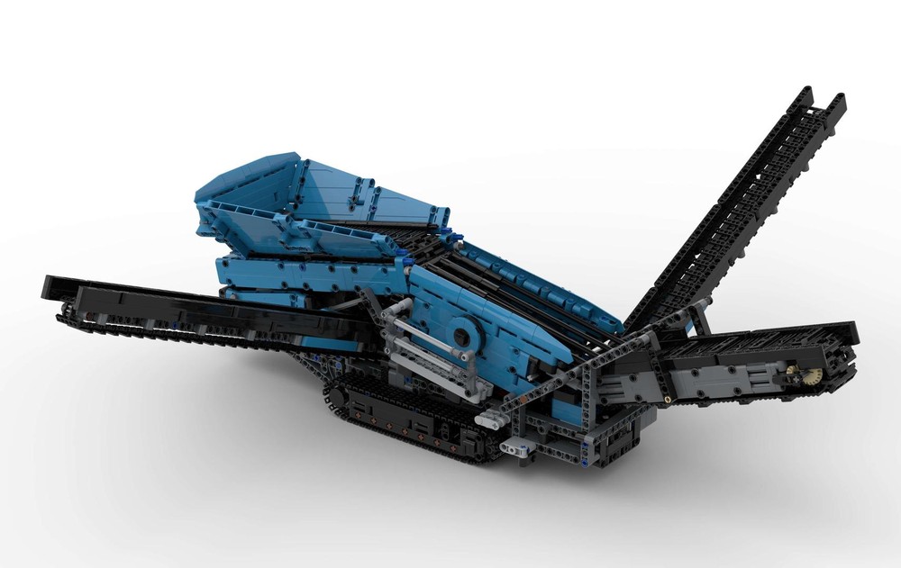 LEGO MOC Powerscreen Warrior 800 by Freizeitopfer | Rebrickable - Build ...
