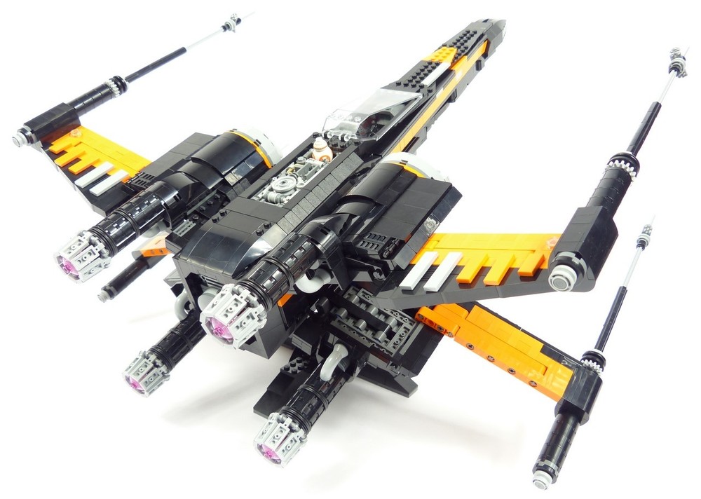 LEGO MOC UCS Poe Dameron T-70 X Wing by Aniomylone | Rebrickable ...