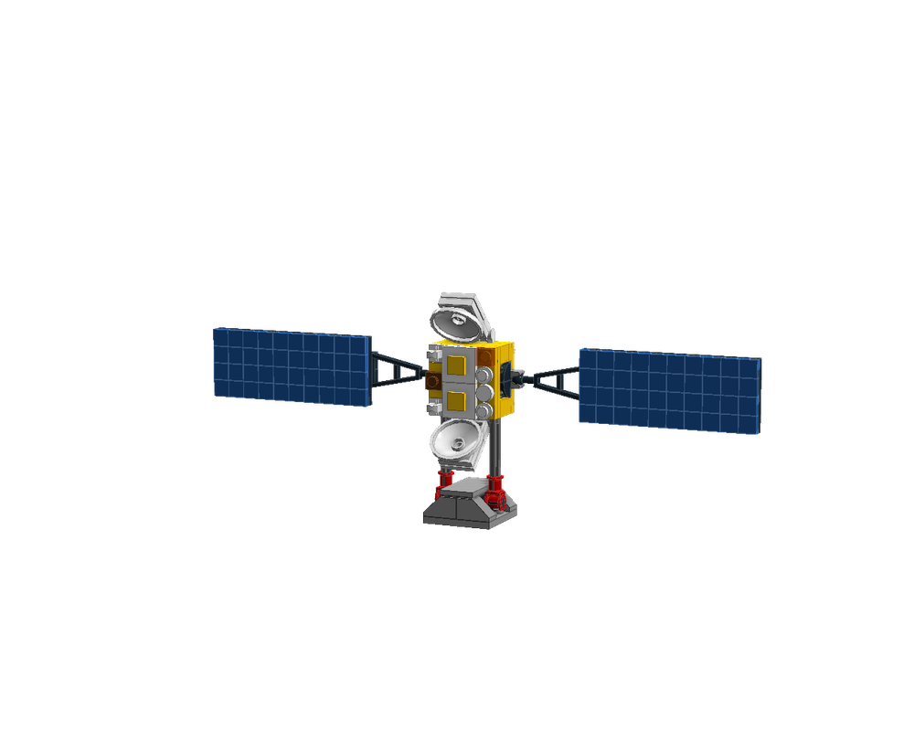 LEGO MOC Small Satellite by Lecorgi | Rebrickable - Build with LEGO