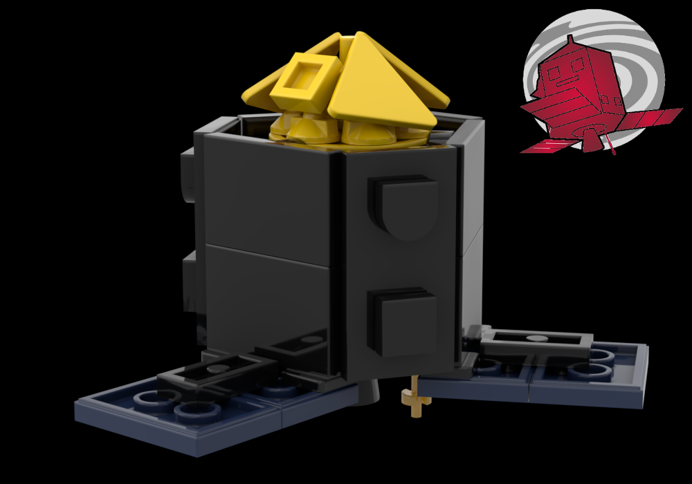 Lego Moc Hipparcos Star Mapping Satellite By Orchardbuilds
