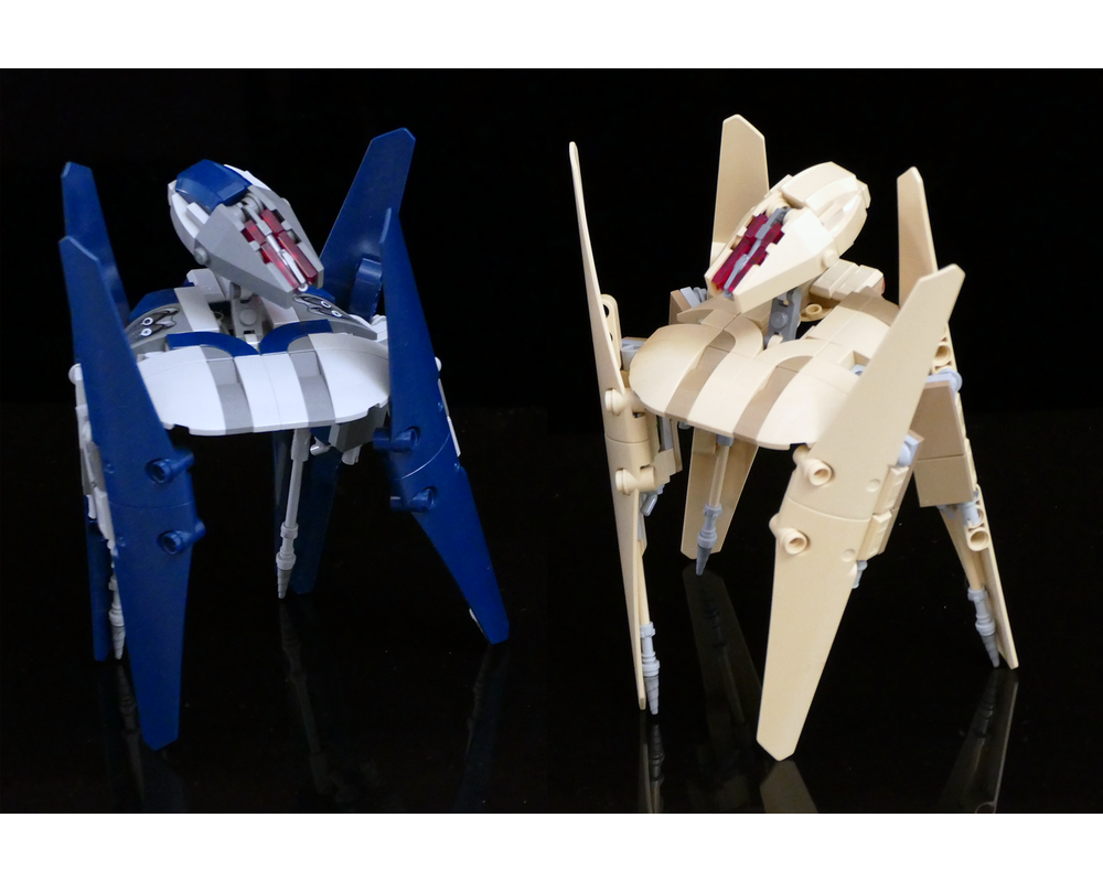 Lego Moc Vulture Droid Trade Federation And Cis By Sylyphics