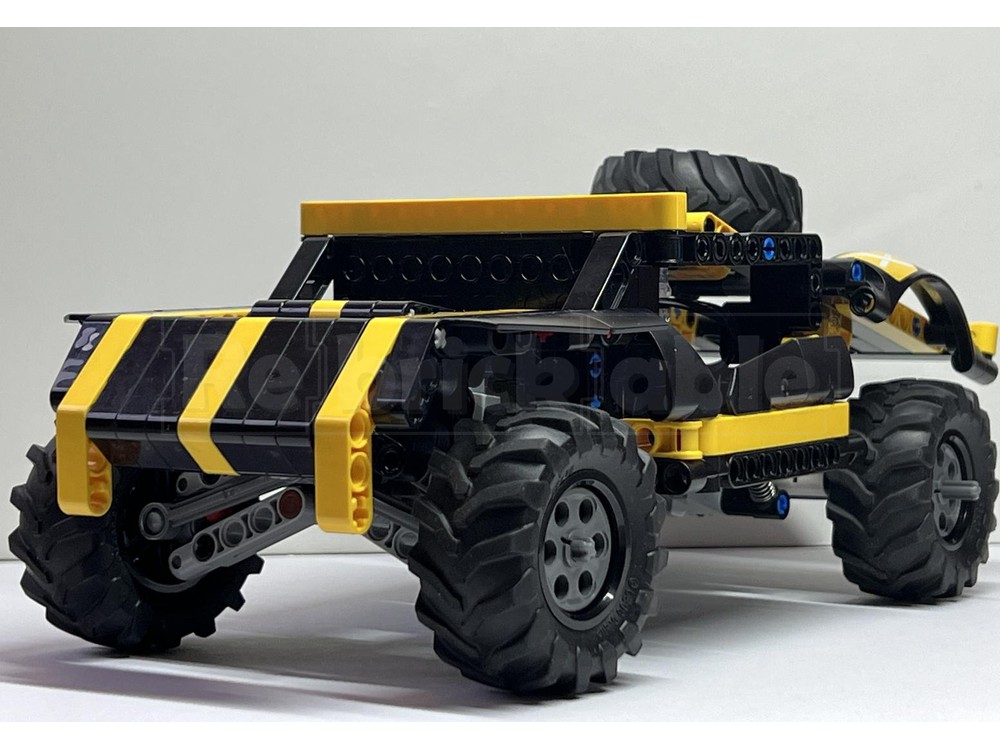 Lego Moc Mini Trophy Truck By Technicrcgarage Rebrickable Build