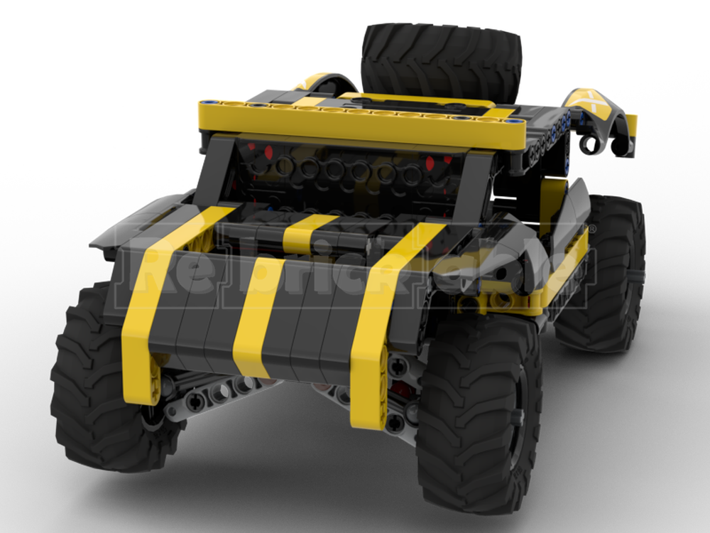 Lego Moc Mini Trophy Truck By Technicrcgarage Rebrickable Build