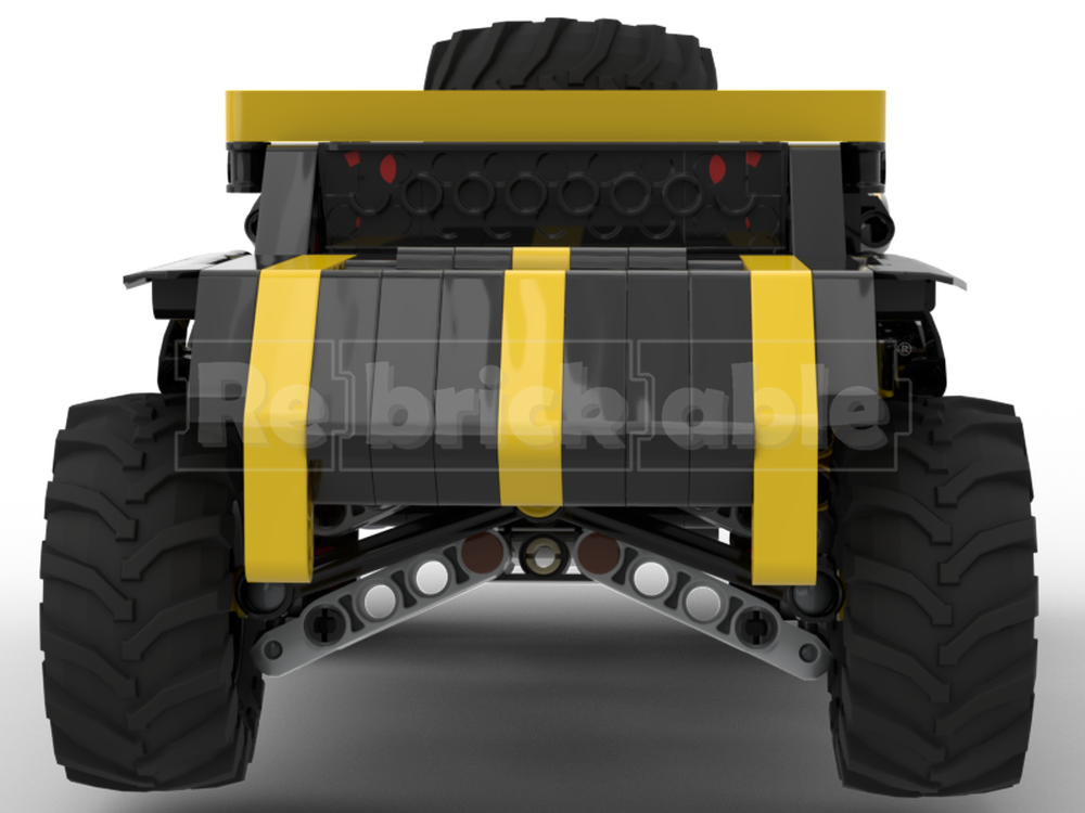 Lego Moc Mini Trophy Truck By Technicrcgarage Rebrickable Build