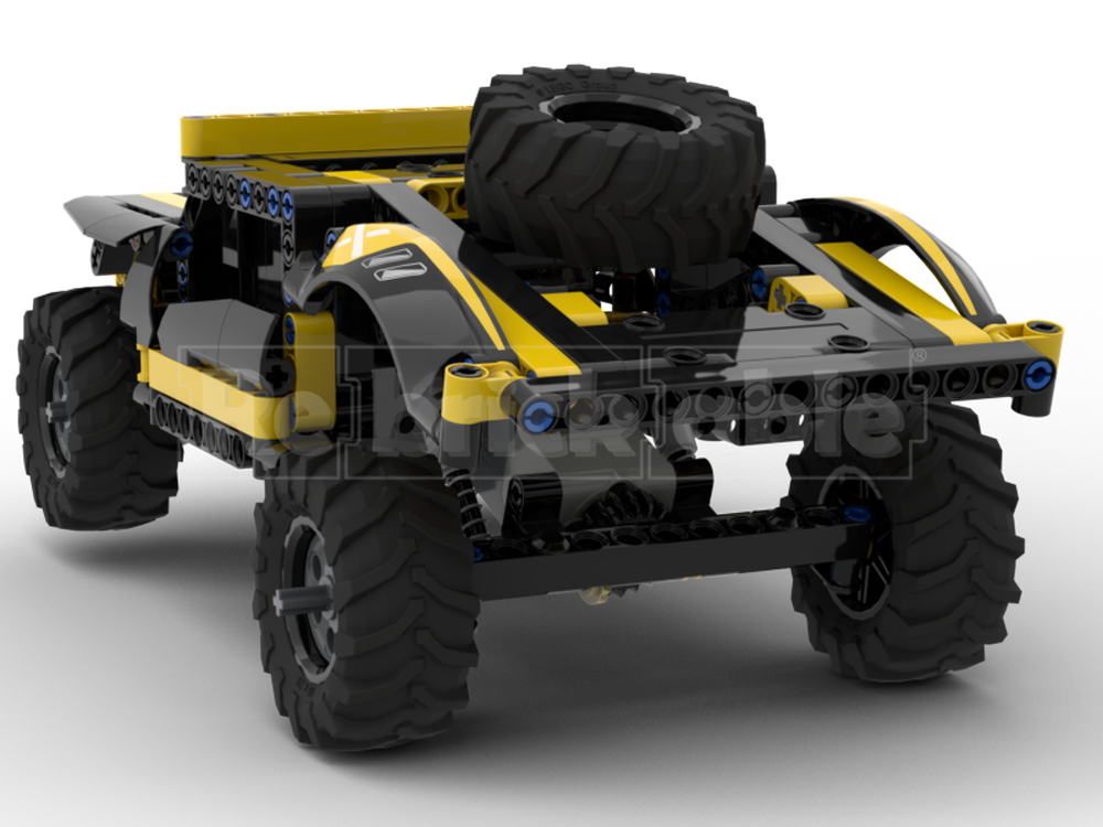 Lego Moc Mini Trophy Truck By Technicrcgarage Rebrickable Build