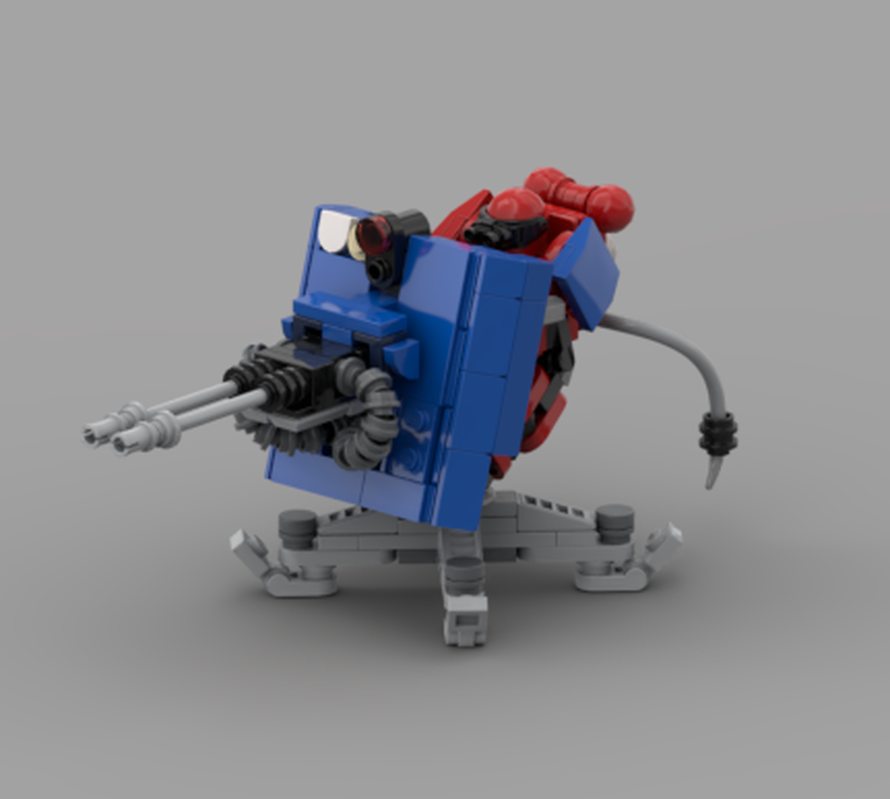 LEGO MOC Primaris Firestrike Servo-Turret ULTRAMARINES by ...