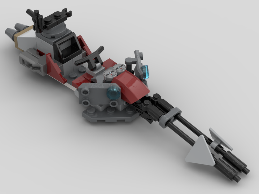 LEGO MOC CLONE HPV SPEEDER (High-speed Pursuit Vehicle) | Alt Build of ...