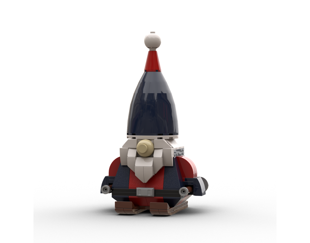 LEGO MOC Christmas Gnome by zzsila | Rebrickable - Build with LEGO