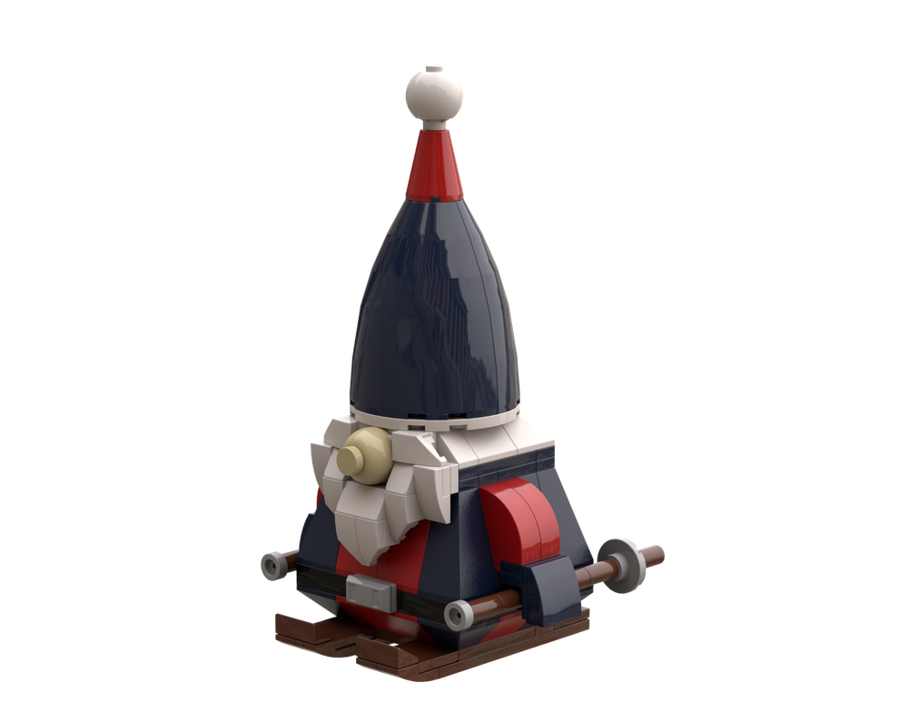 LEGO MOC Christmas Gnome by zzsila | Rebrickable - Build with LEGO