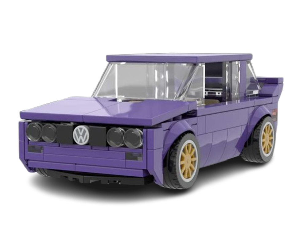 LEGO MOC Volkswagen golf MK1 sport by brick.9 | Rebrickable - Build ...