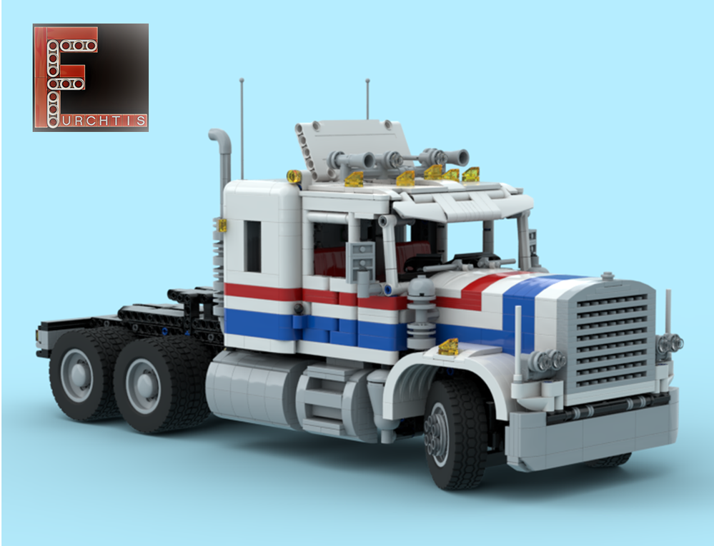 LEGO MOC 5580 Highway Rig XL Full RC by Furchtis | Rebrickable - Build ...