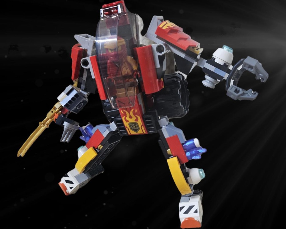 LEGO MOC Kai Space Car Mech by pkinesis10 | Rebrickable - Build with LEGO