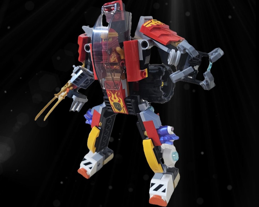 LEGO MOC Kai Space Car Mech by pkinesis10 | Rebrickable - Build with LEGO